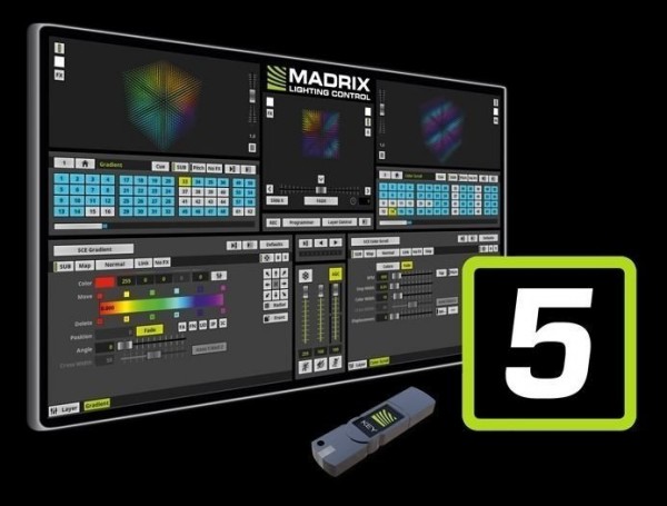 INOAGE Madrix Basic, sw licence, 16384 kanálů, vyžaduje Madrix 5 Key